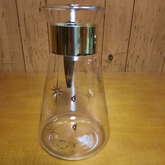 Corningware | Kitchen | Vintage Glass Corning Coffee Pot Atomic ...
